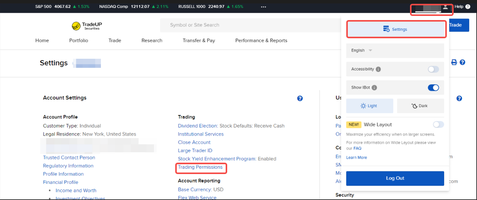 Request Option-Trading Privileges – Help Center